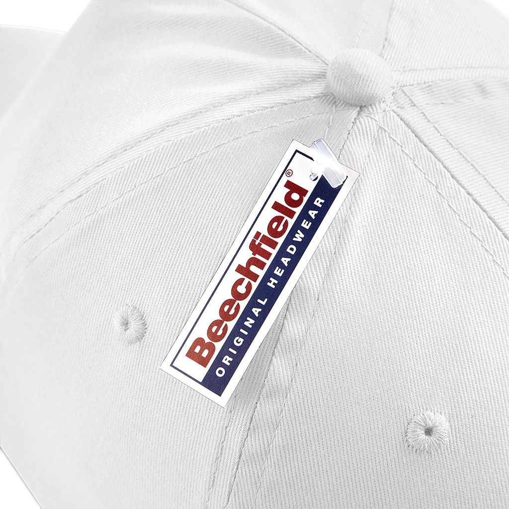 Beechfield Original 5 Panel Cap BC010 White | Workline